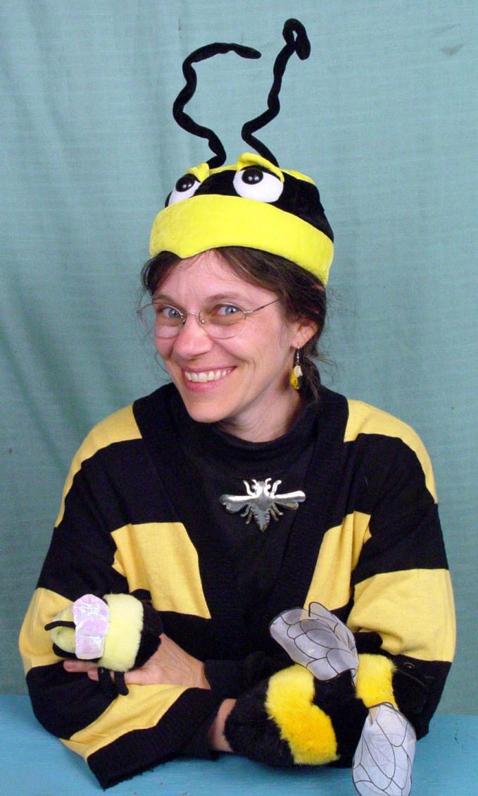kim lehman in costume — Wells Branch Community Library
